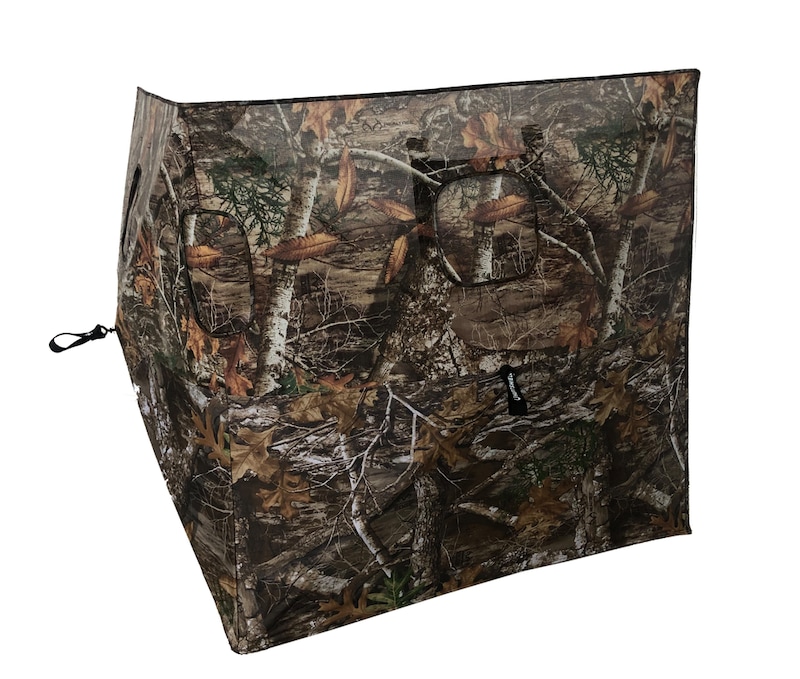 Cache de chasse à moyeu Huntshield avec 2 côtés en filet transparent ...