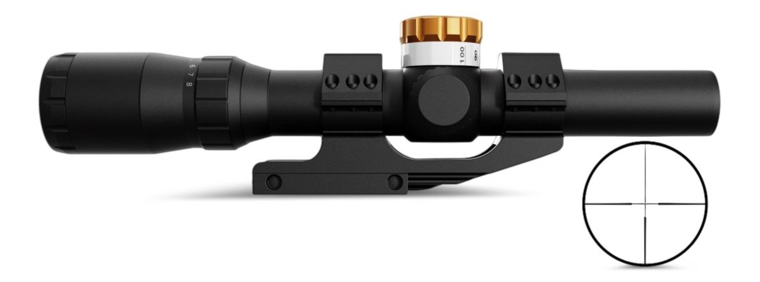 Crosman Ravin Adjustable Turret Scope, 1-8x24 | Canadian Tire