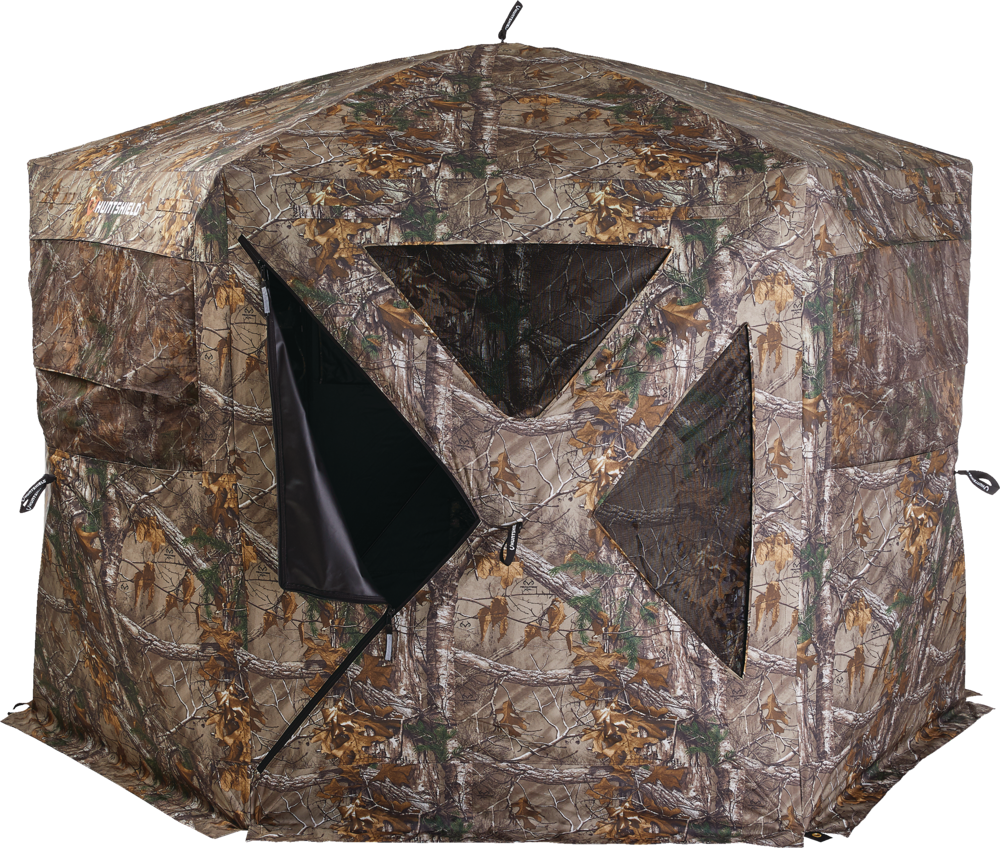 Méga cache de chasse au sol camouflage portative Huntshield, camouflage ...