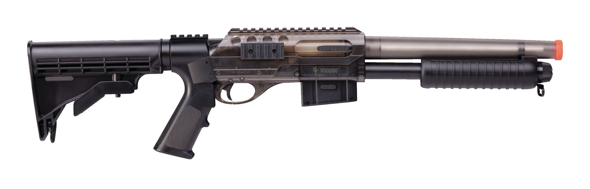 Crosman Voodoo Spring Powered Shotgun, .12g BB up to 390 FPS, GFB ...