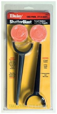 Daisy® Shatterblast Biodegradable Clay Targets with Stakes/Holders for ...