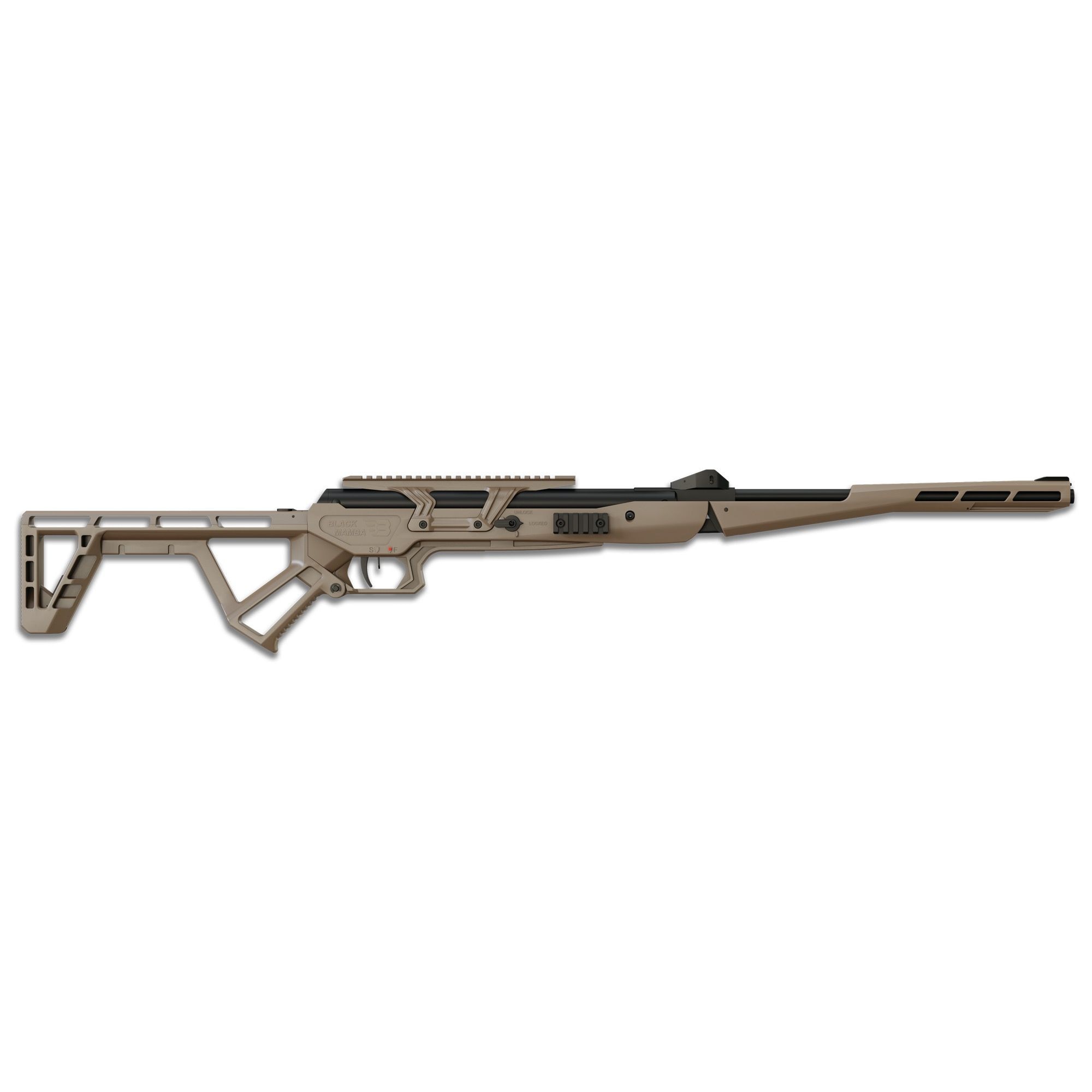 Tippermann Black Bunker BM8 .22 Cal Foldable Survival Air Rifle, Without Scope, Tan | Canadian Tire