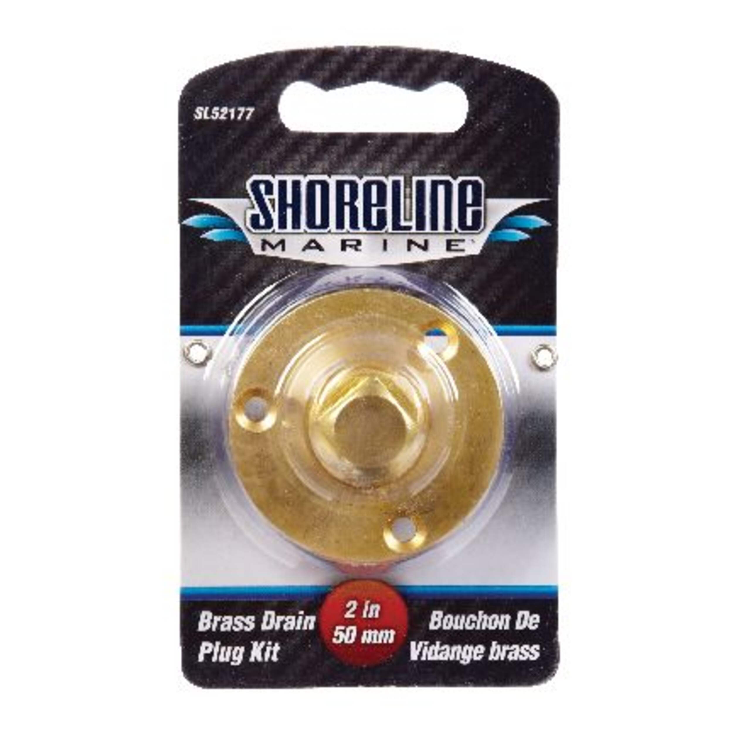 Shoreline Marine Brass Twist Boat Drain Plug, 1-in | Canadian Tire