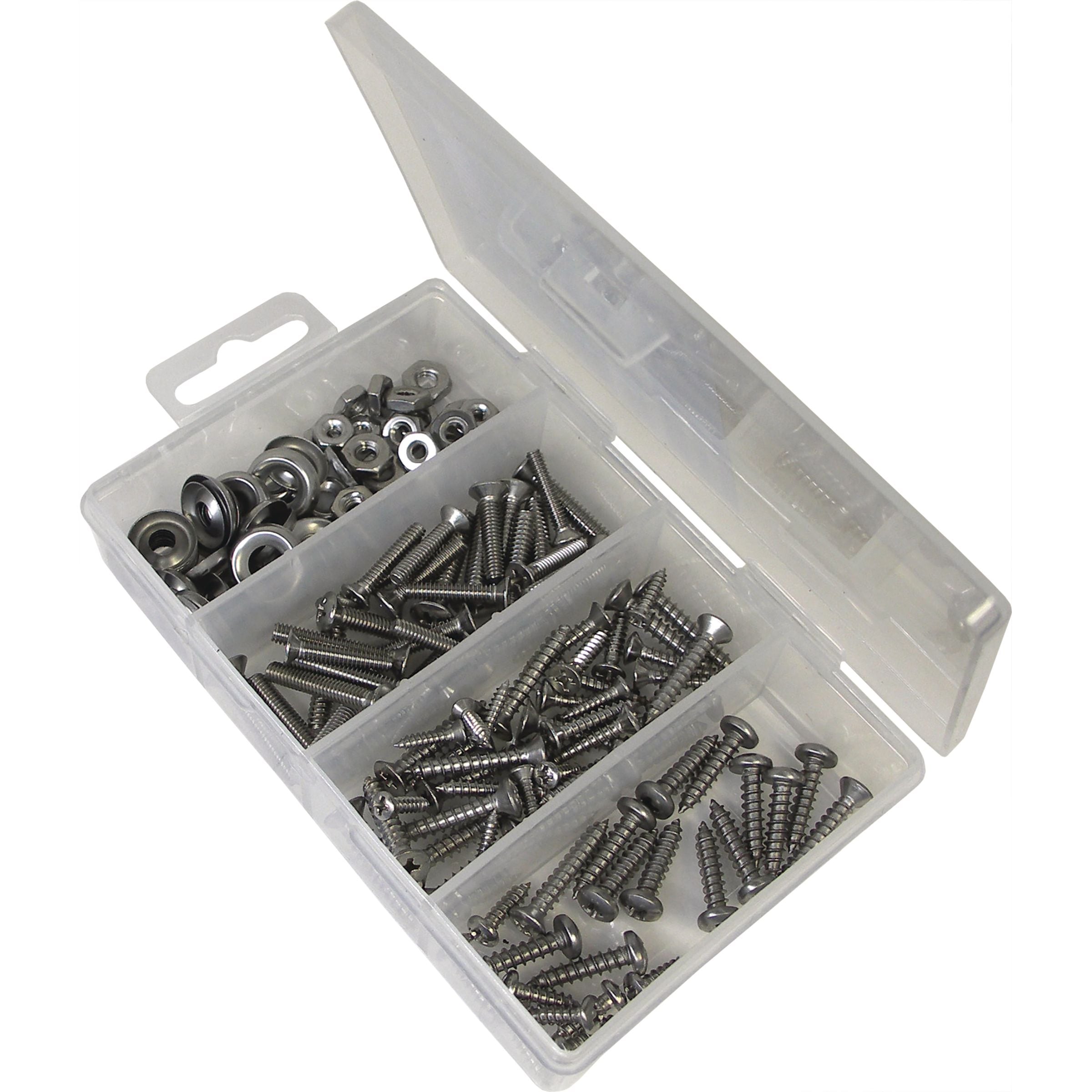 Marine Grade Stainless Steel Boat Fastener Kit, 168-pc | Canadian Tire