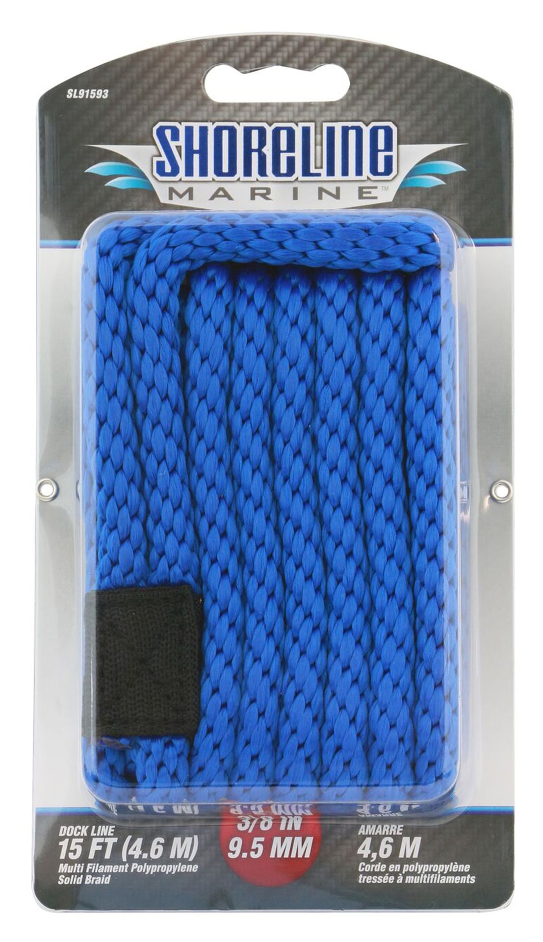Blueline MFP Double Braided Dock Line/Rope, Blue, Assorted Sizes ...