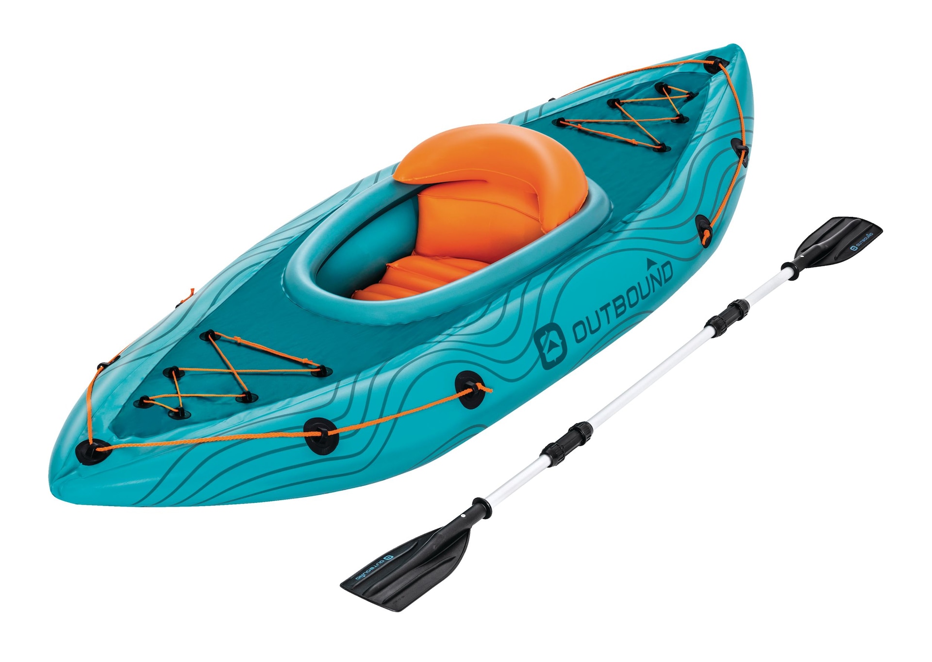 Outbound Inflatable Kayak, 9-ft | Canadian Tire