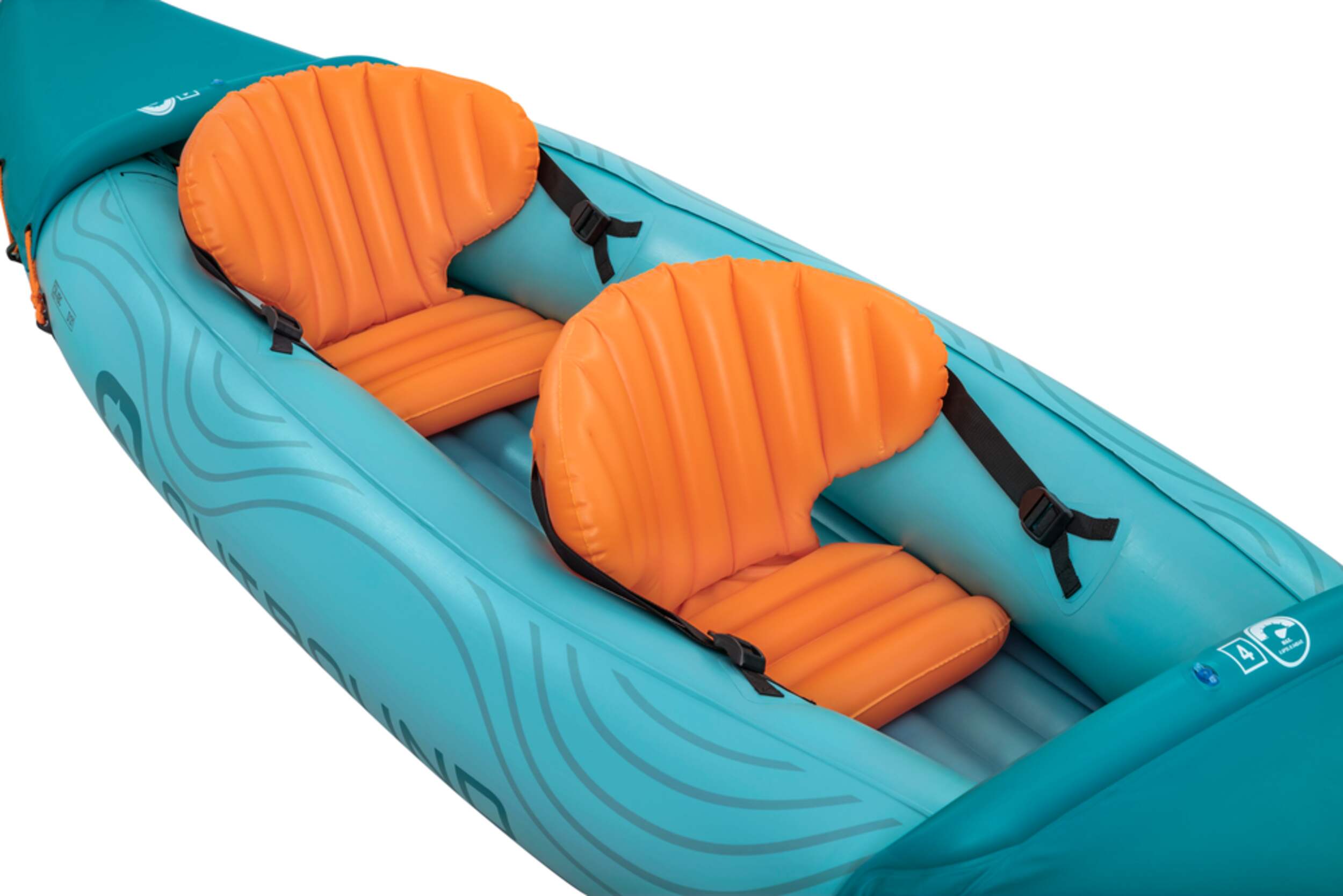 Outbound 2-Person Inflatable Kayak w/Paddle, 10-ft | Canadian Tire