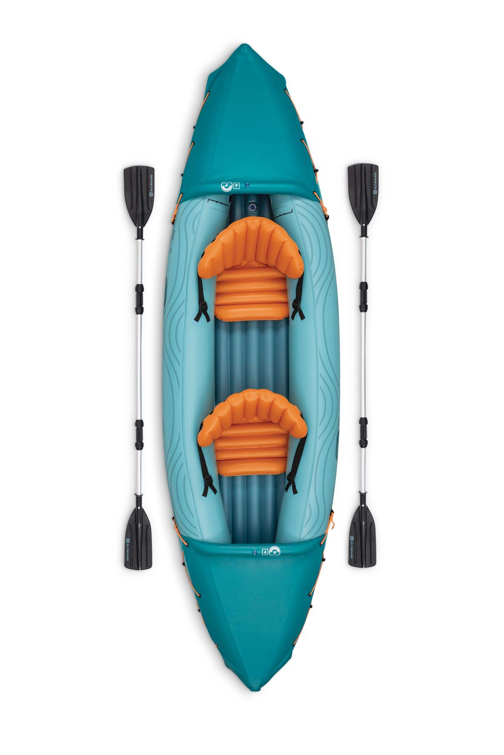Outbound 2-Person Inflatable Kayak w/Paddle, 10-ft | Canadian Tire