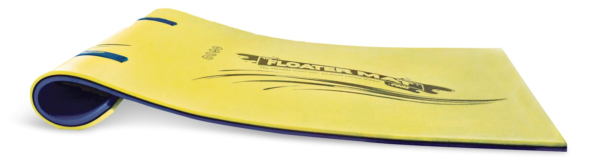 Polar Bear 3-Layer Lake/River Floating Water Mat, Multiple-Person Raft ...