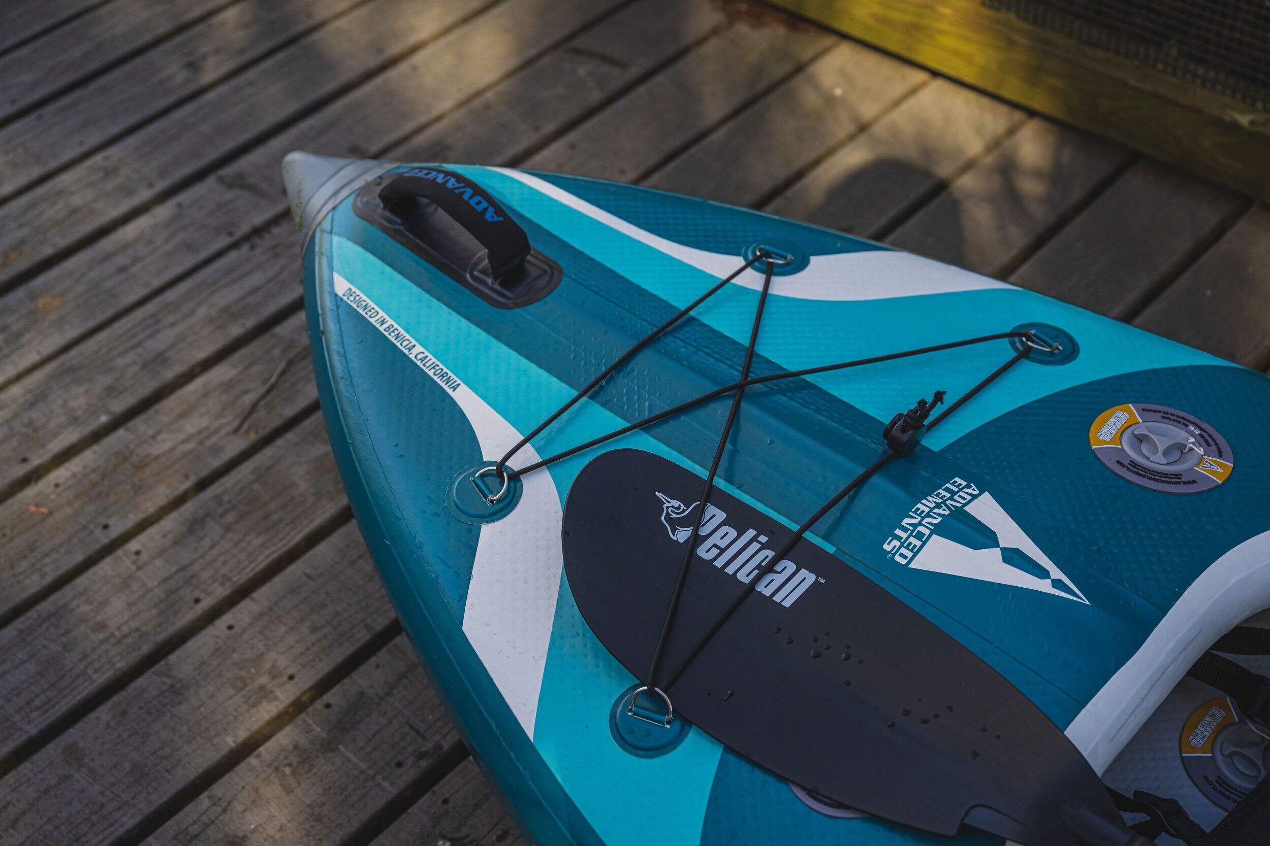 Advanced Elements Drop Stich Inflatable Kayak, 1-Person, Turquoise ...