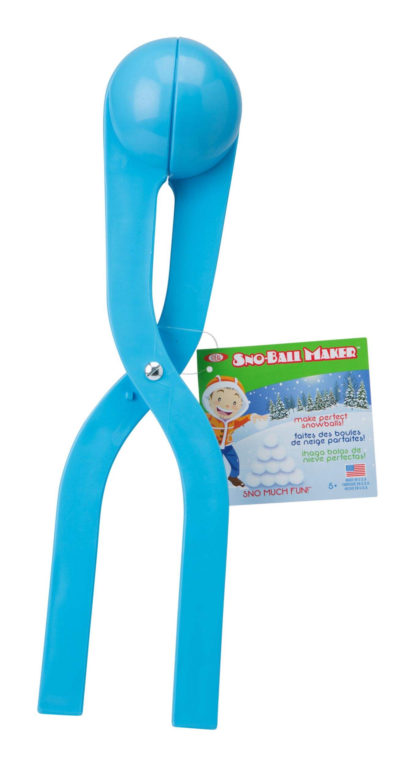 Sno-Ball Kids' Plastic Snowball Maker w/ Handles, Winter Outdoor Snow ...