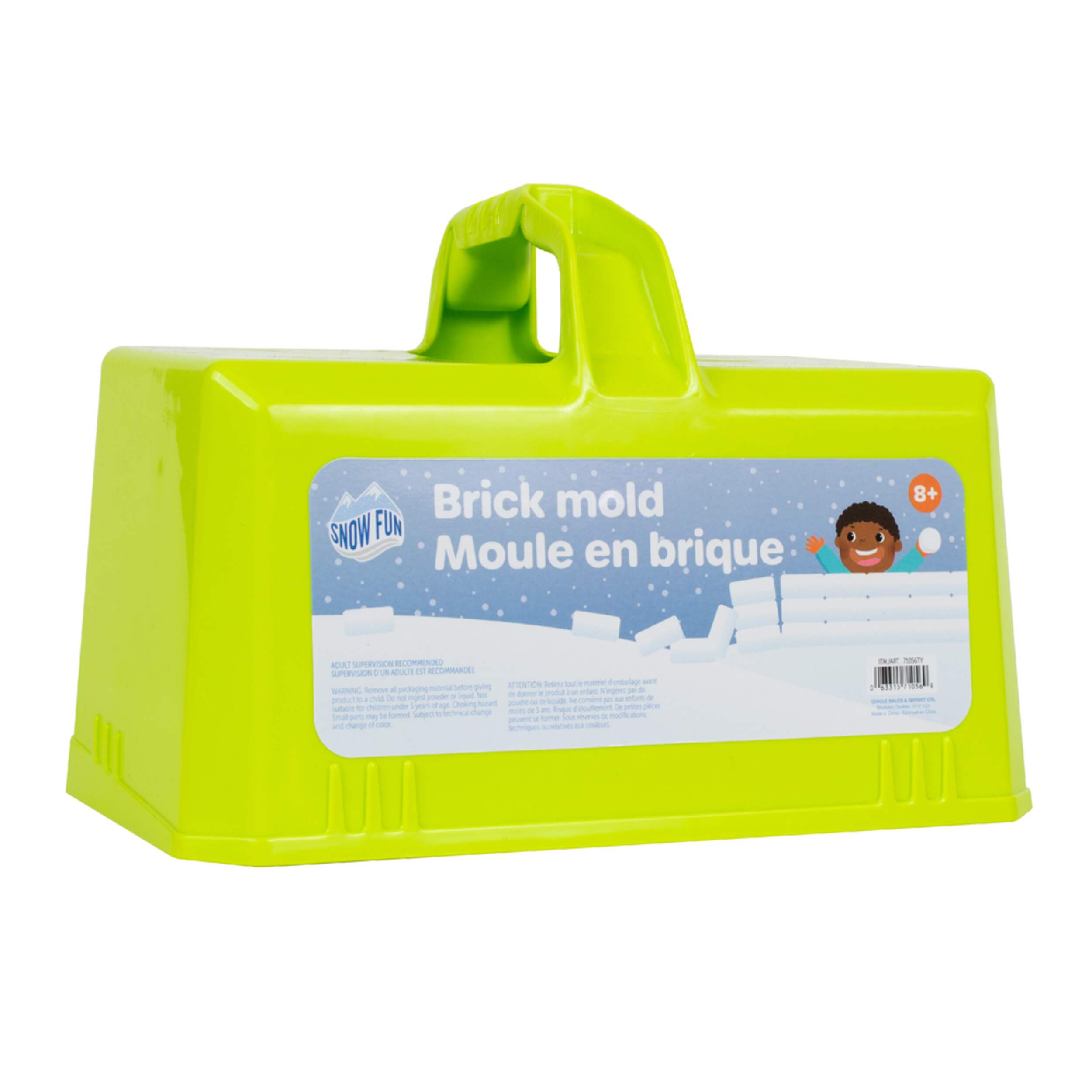 Snow Fun Kids' Plastic Snow Brick/Block Maker Mold, Winter Outdoor Snow ...