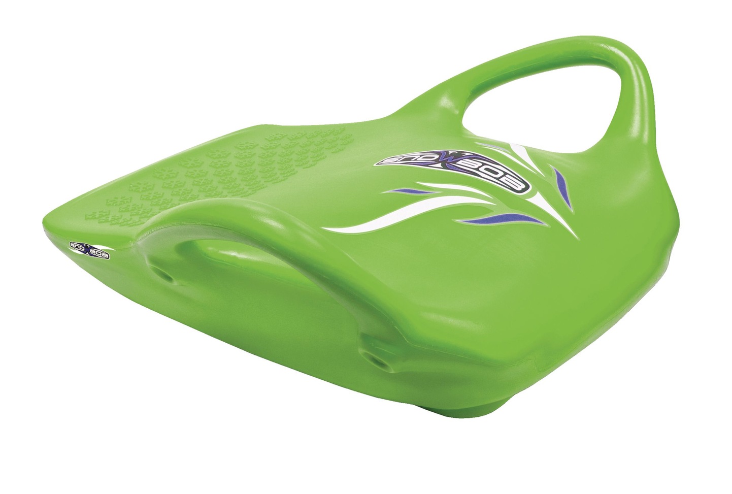 Snow Bob Kids' 1-Person Lightweight Plastic Winter Snow Sled/Toboggan w ...