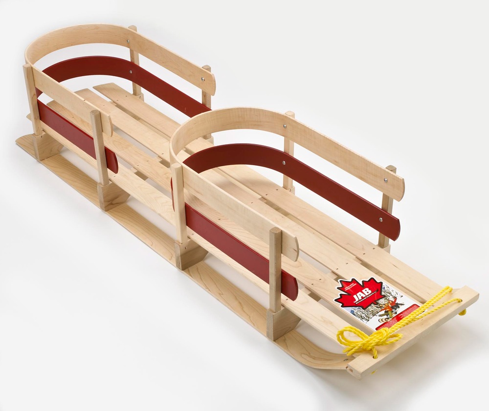 Wooden Twin Baby Sleigh | Canadian Tire