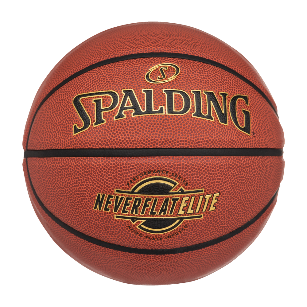 Spalding Neverflat Elite Indoor/Outdoor Composite Basketball, Official ...