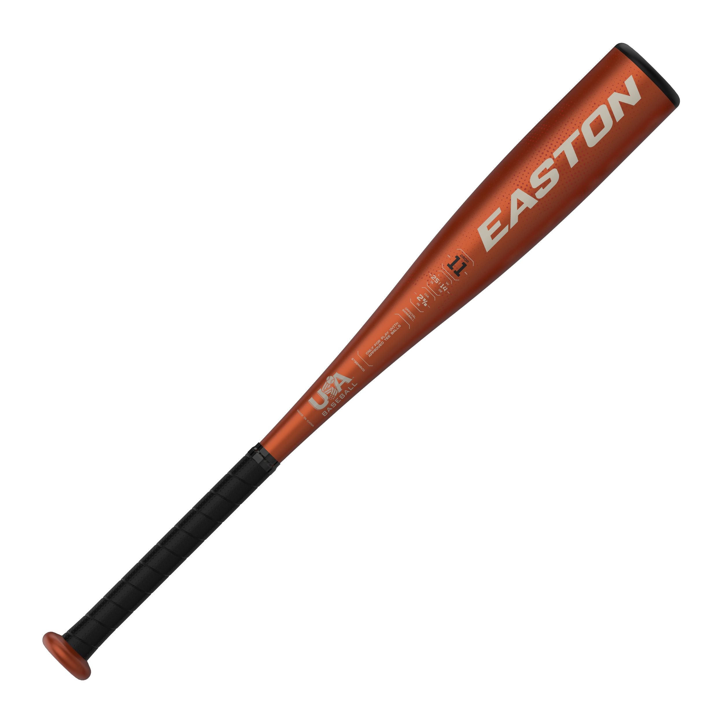 Easton MAV1 T-Ball Baseball Bat, Ages 4-7, Alloy, Red, -11 Drop, 26-in ...