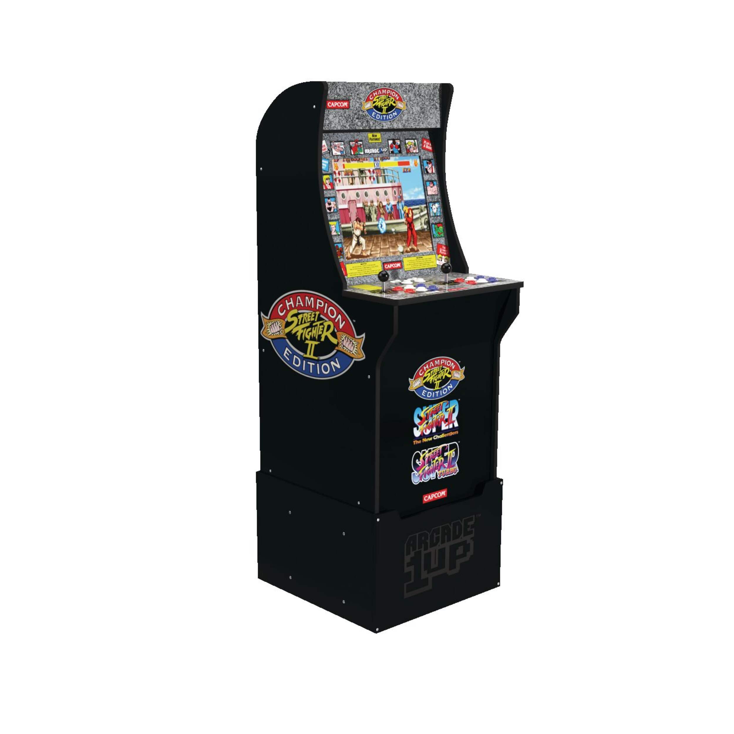 Arcade1Up Street Fighter Capcom Legacy Edition Arcade Machine with Riser | Canadian Tire