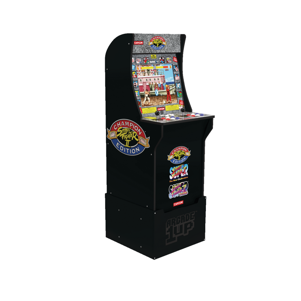 Arcade1Up Street Fighter Capcom Legacy Edition Arcade Machine with Riser | Canadian Tire