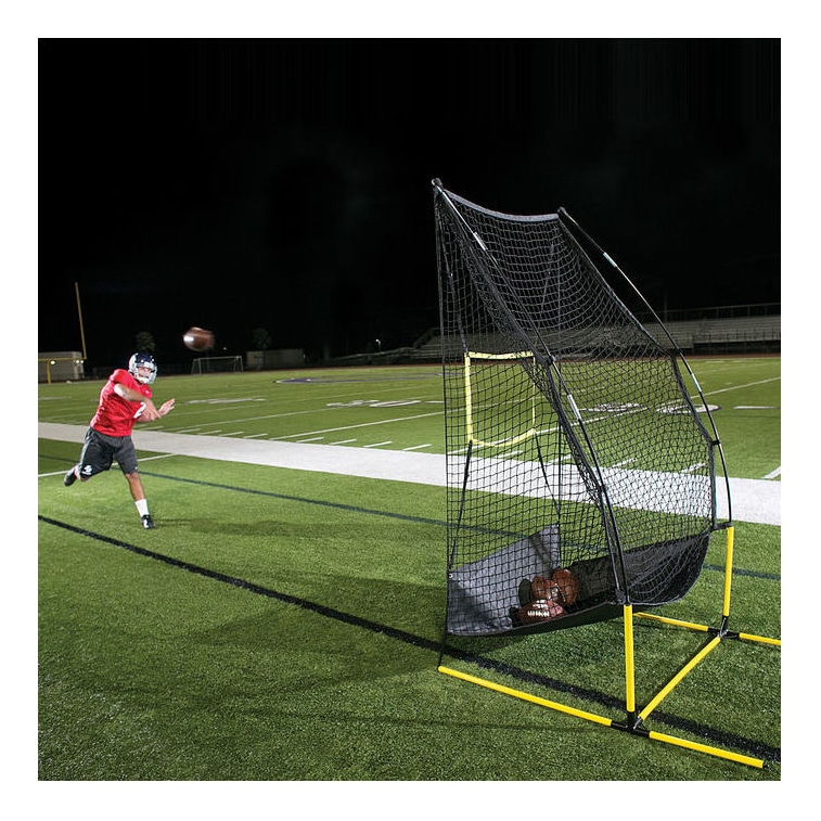 SKLZ Quickster 4-in-1 Football Skills Trainer, Portable Catch Net w ...