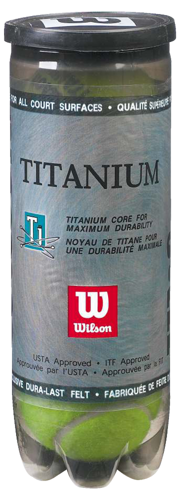 Wilson Titanium Premium All Court Tennis Balls, Yellow, 3-pk | Canadian ...