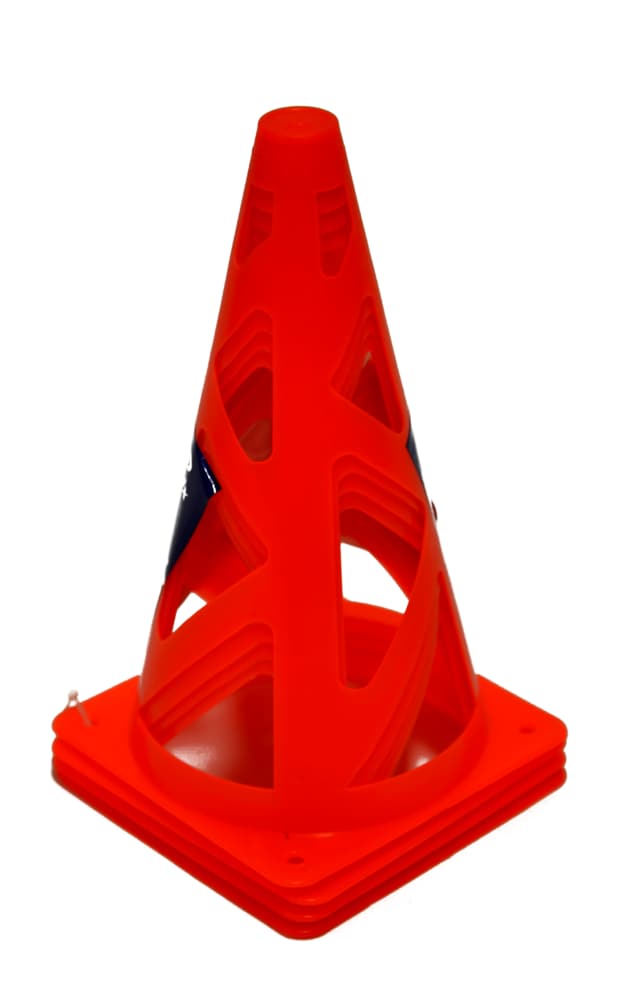 Matrix Collapsible Sports Agility Training Pylon Cones/Field Markers, 9 ...