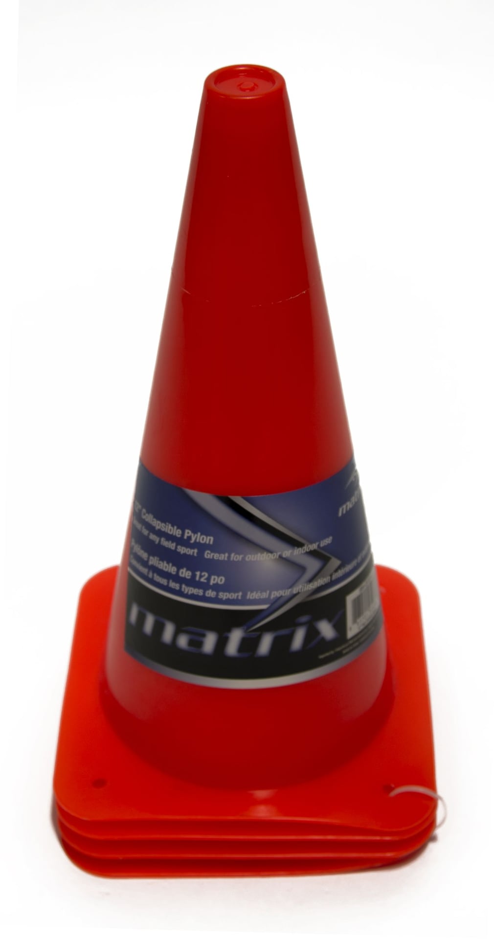 Matrix Sports Agility Training Pylon Cones/Field Markers, 12-in, 4-pk ...
