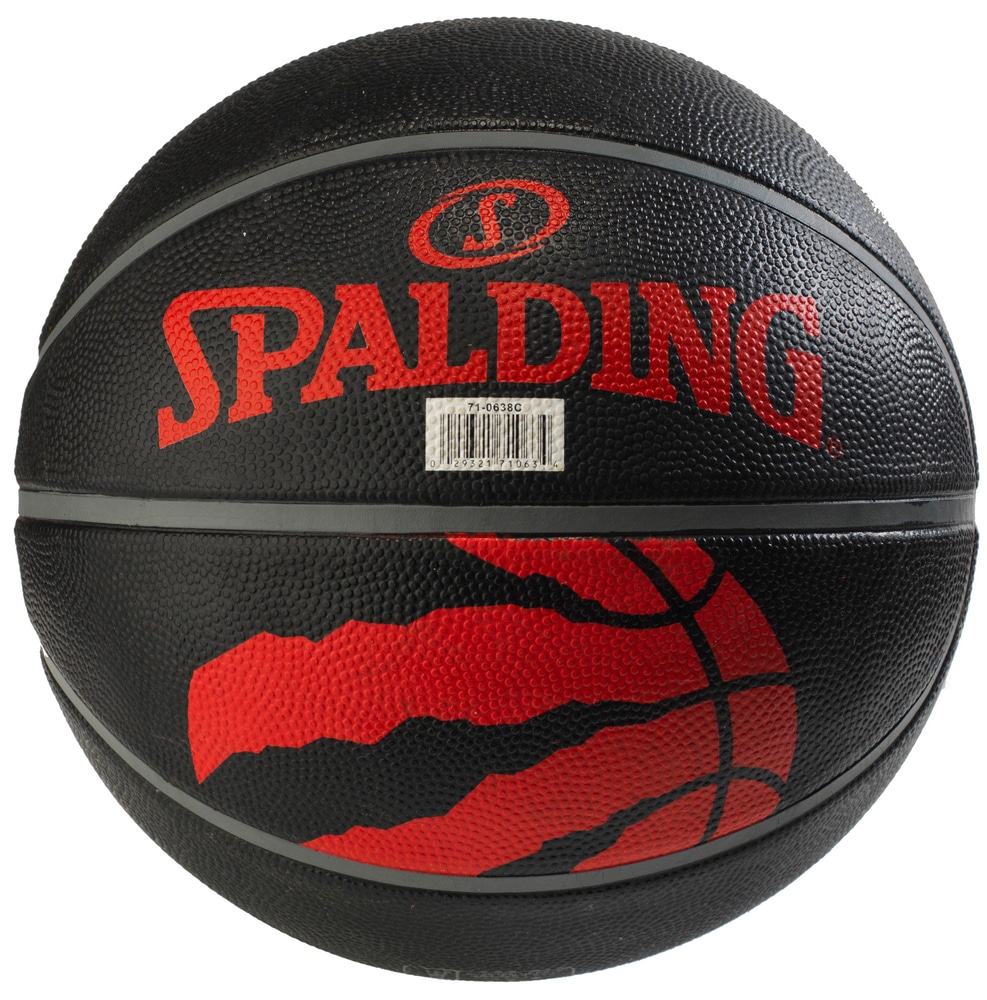 Spalding Raptors Mini Rubber Basketball, Black/Red, Size 3 | Canadian Tire
