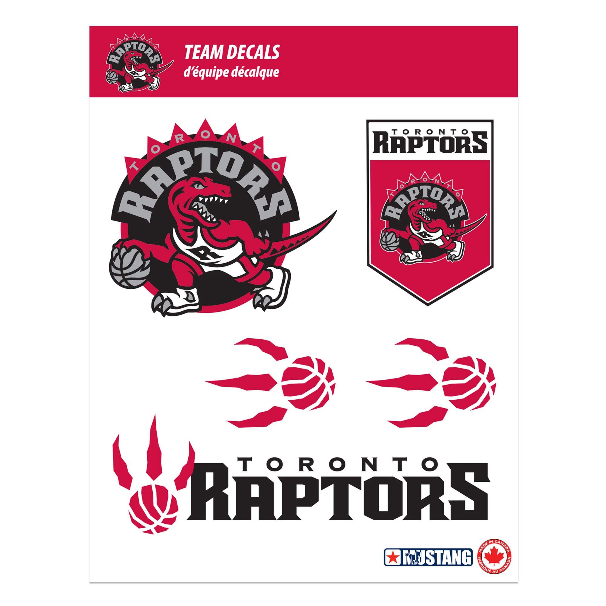Toronto Raptors Team Decal Set | Canadian Tire
