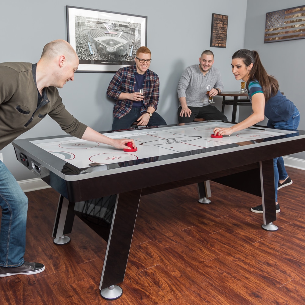 EastPoint Soft-Bottom Hover Air Table Hockey Pushers, Orange, 2-pk ...