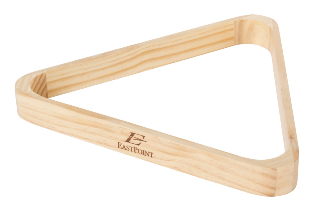 EastPoint Wooden 15-Ball Billiard/Pool Triangle Ball Rack Holder ...