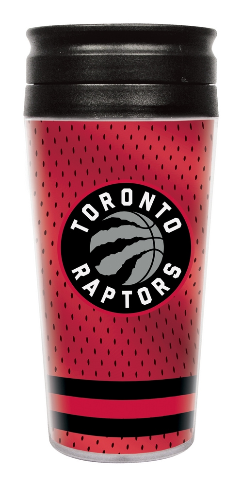 Toronto Raptors Full Wrap Jersey Home & Away Travel Mug, Assorted ...