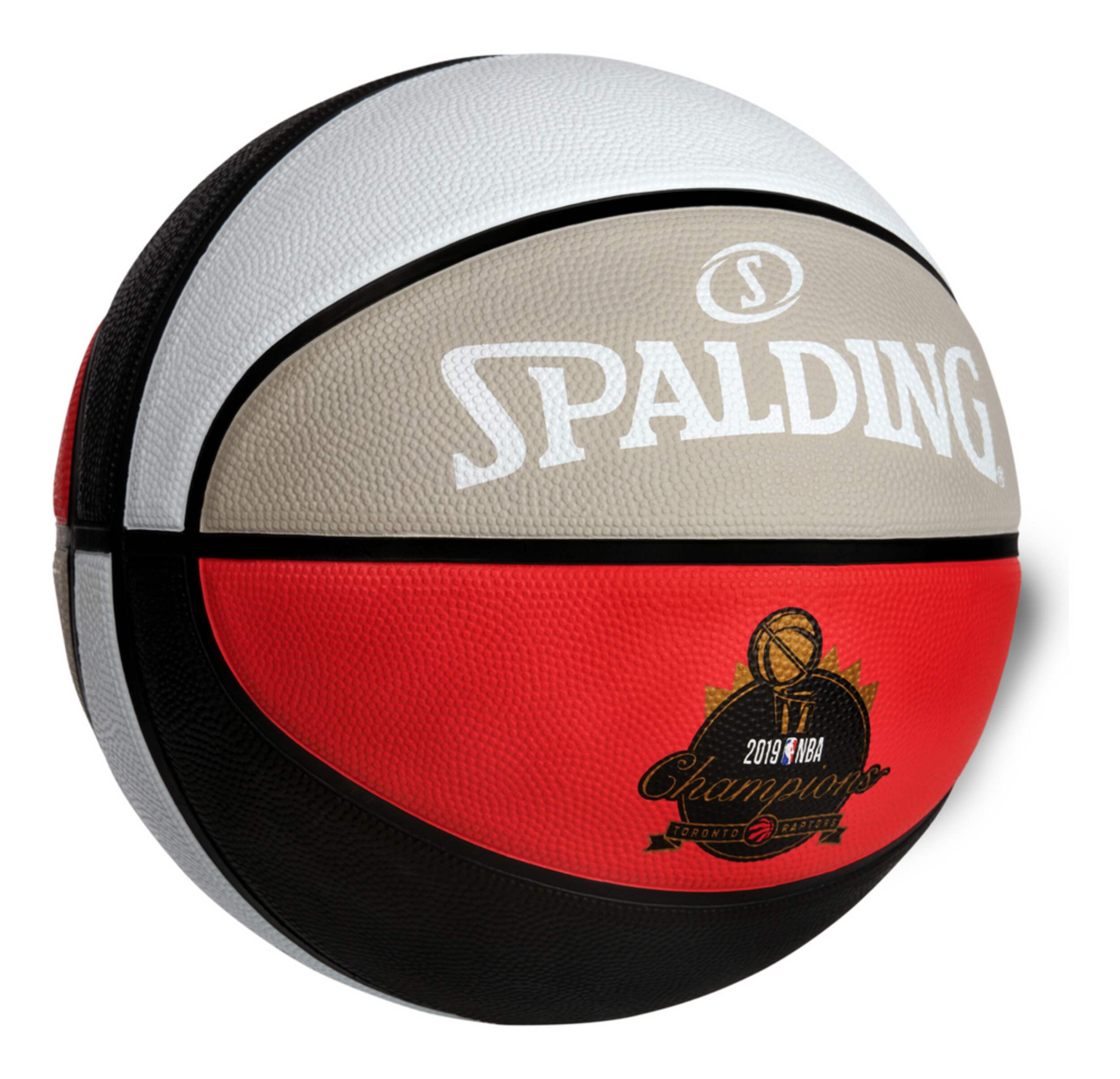 Spalding Toronto Raptors Championship Basketball, Red/White, Size 6 ...