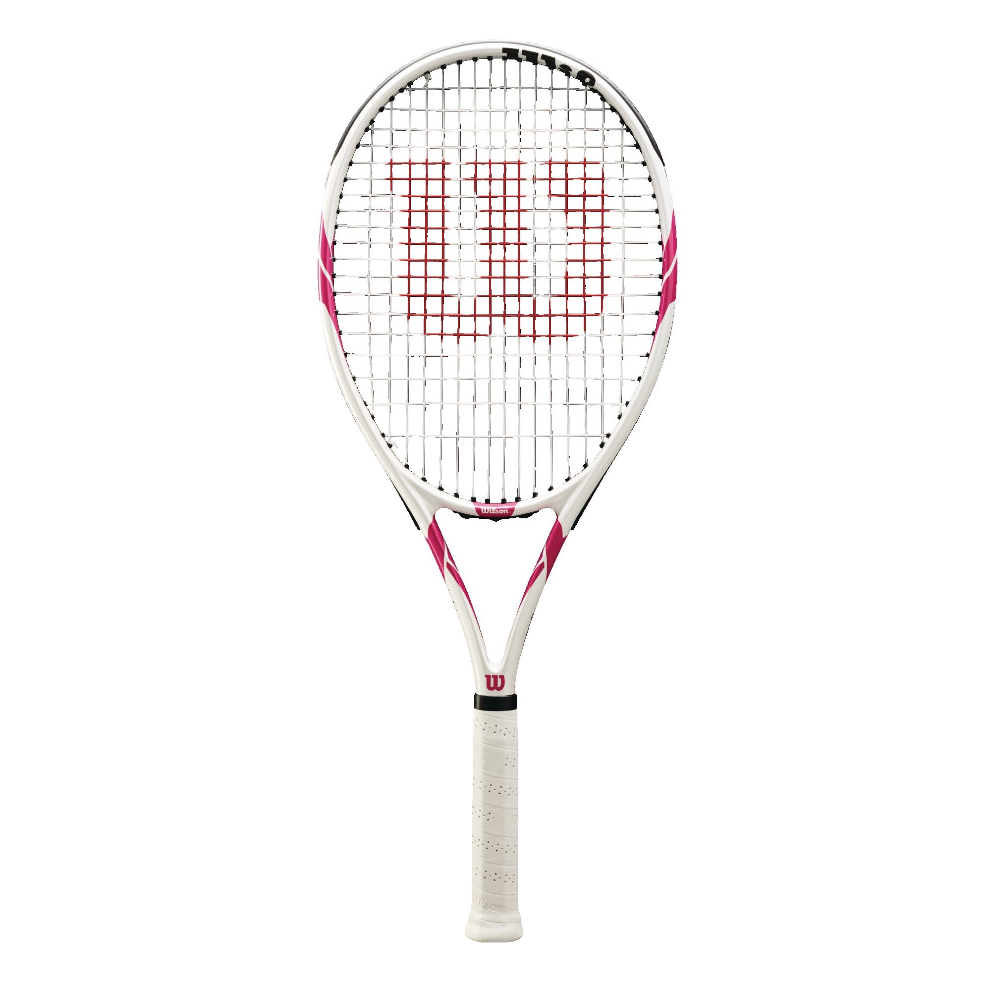 Wilson Intrigue Lite Women's Lightweight Alloy Tennis Racquet, White ...
