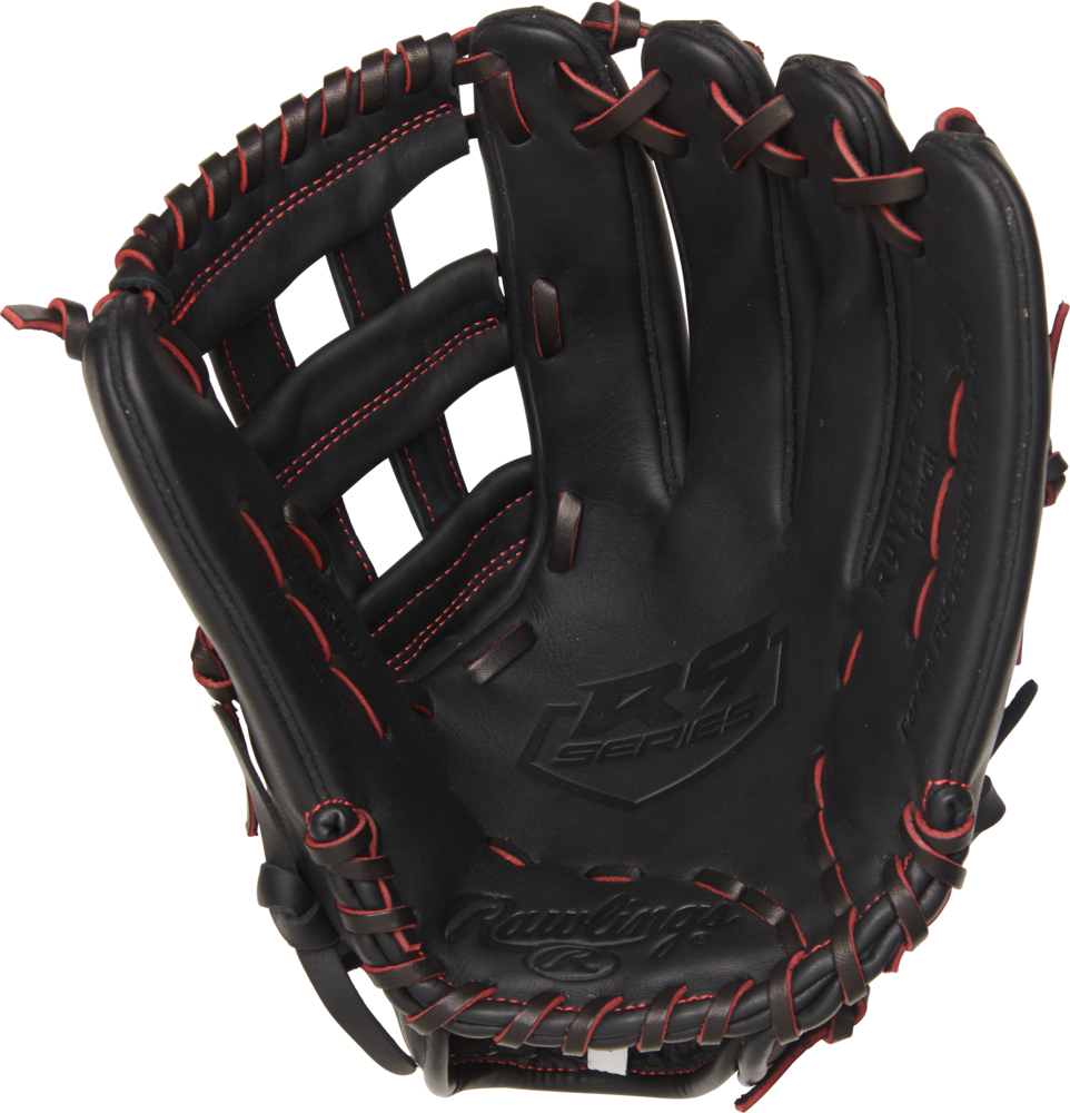 Rawlings R9 Youth Pro Taper Series Glove, 12-in OF, Conv Pro H Web ...