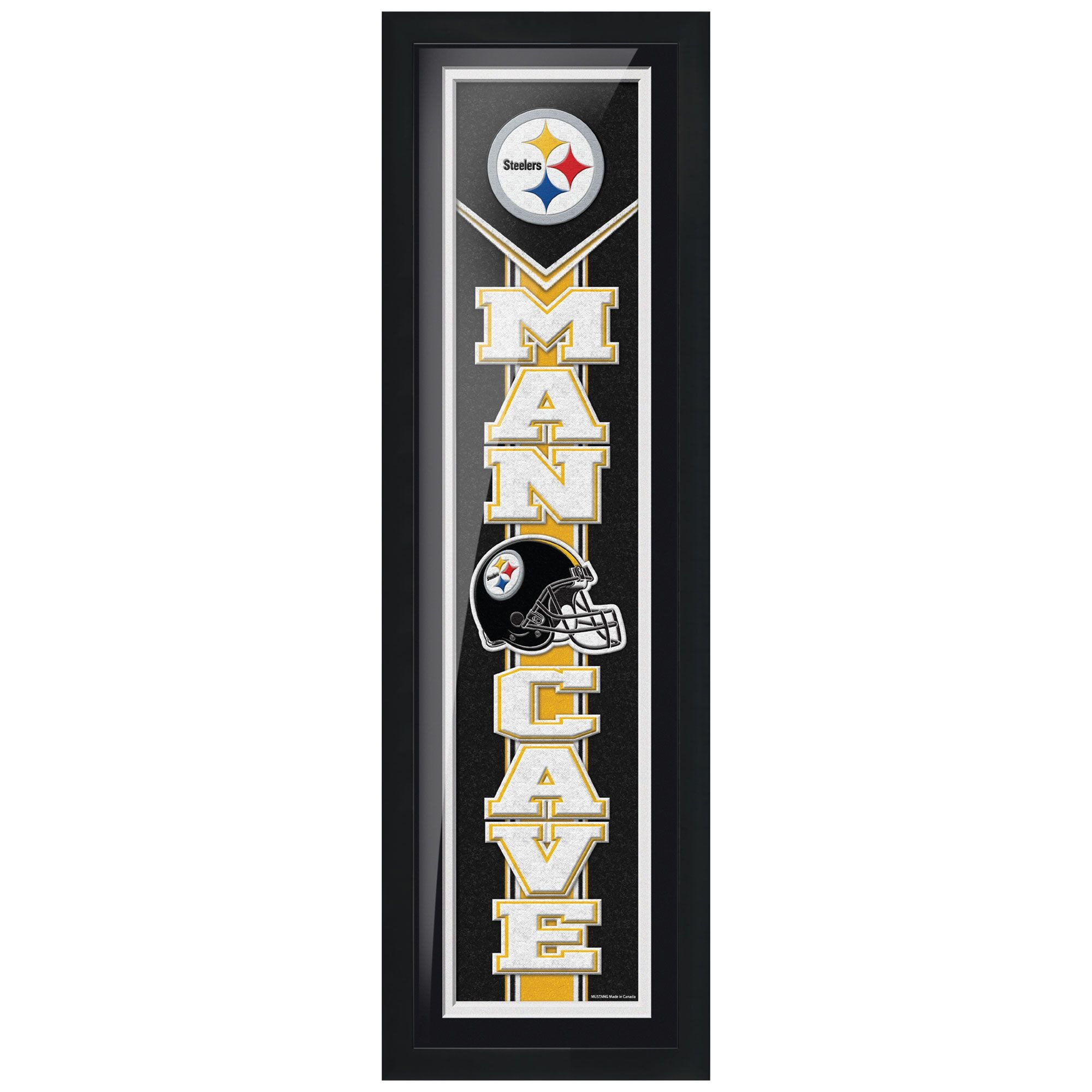 Pittsburgh Steelers Team Man Cave Framed Artwork, 6 x 22-in | Canadian Tire