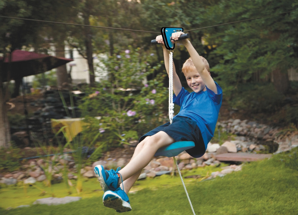 Tyrolienne avec siège Ripline Epic, 80 pi | Canadian Tire