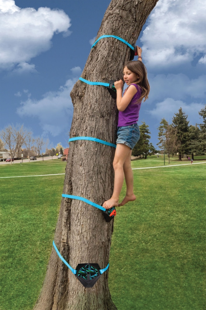 Ripline Ninja Tree Climbers Set, includes 6 Bases & 4 Holds, Kids Ages ...