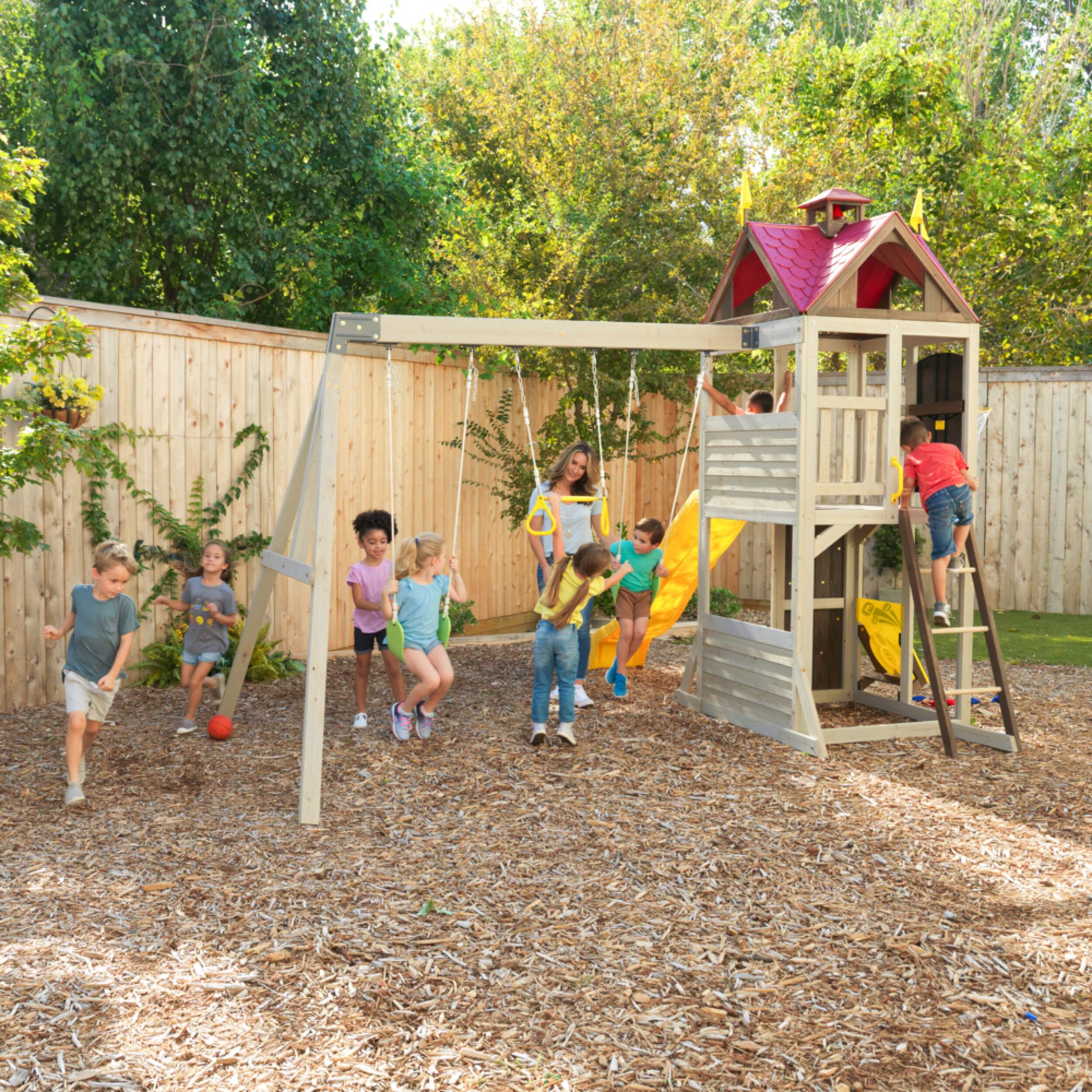Big Backyard Summerhill Wooden Play Centre | Canadian Tire