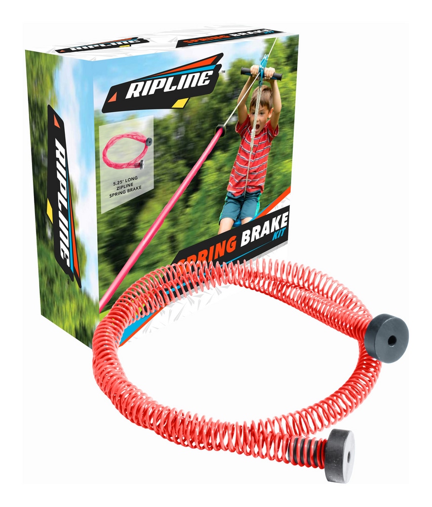 Ripline Outdoor Zipline, 5.25-ft, Easy Set Up, with Rubberized Stoppers ...