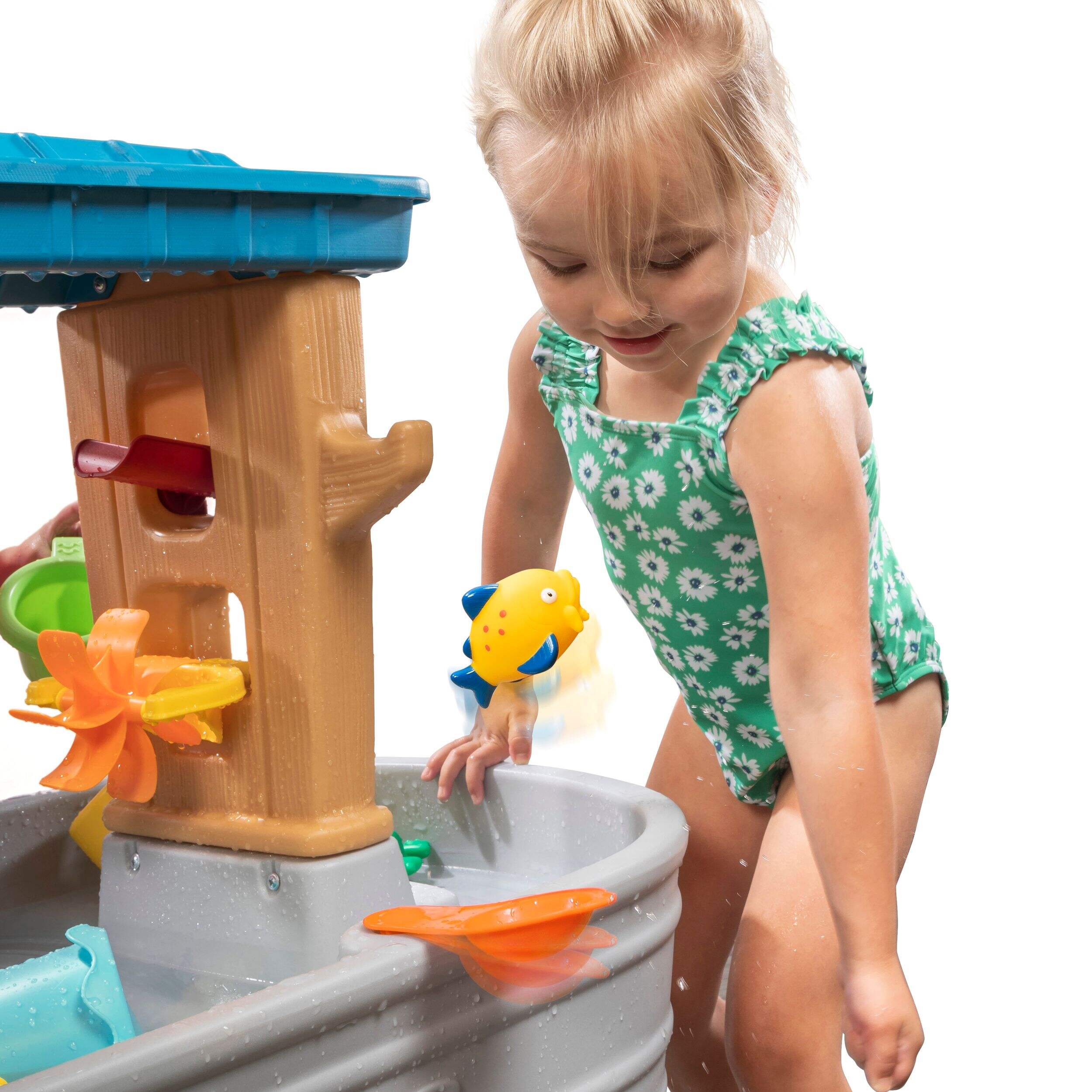 Step 2 Outdoor Portable Kids Water Table with Play Accessories, 4-pc ...