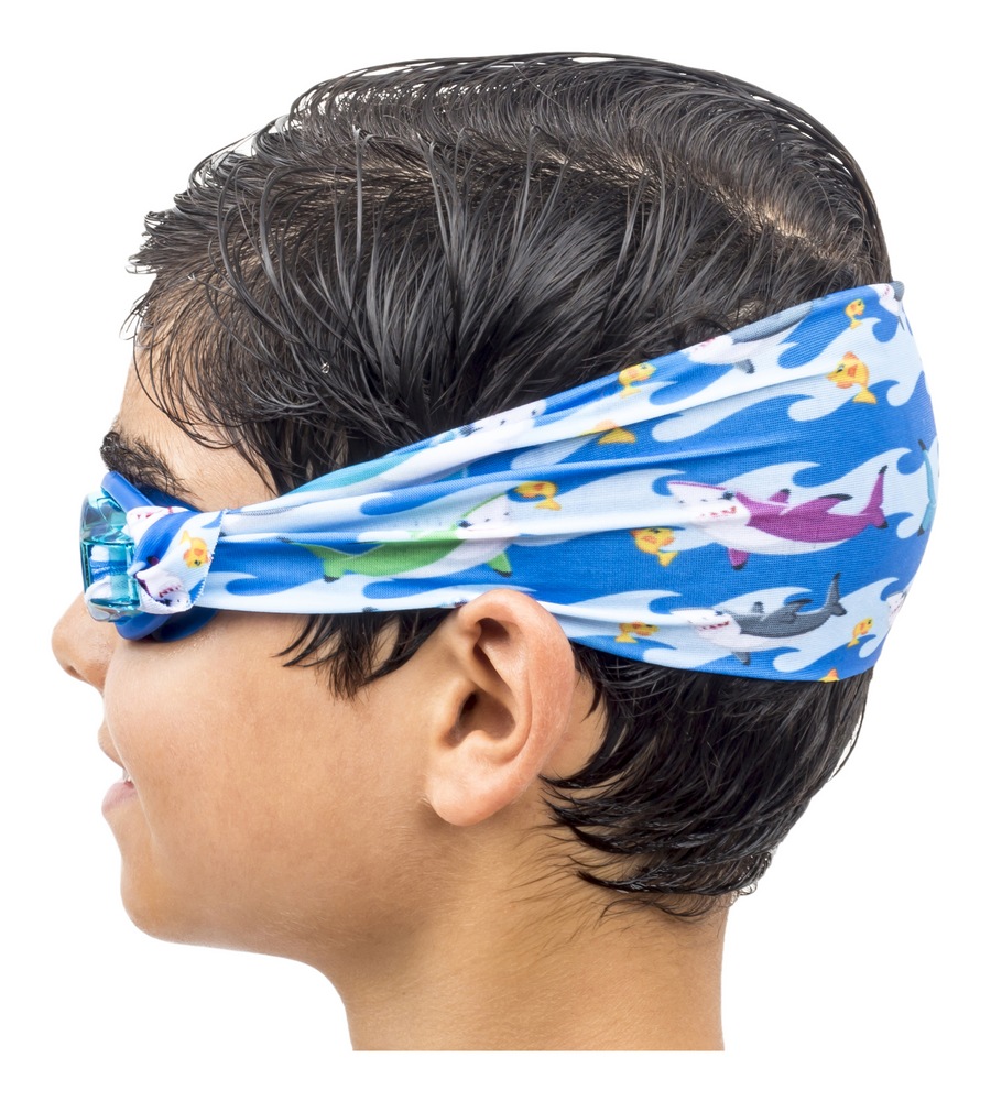 Aqua Free-Style Kids' & Youth Swim Goggles with Latex Free Fabric ...