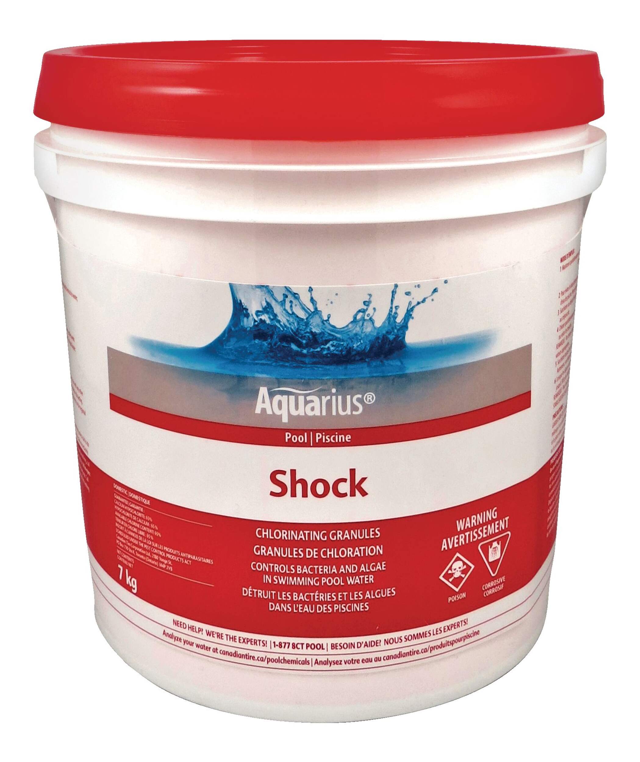 Aquarius Shock Granular Chlorine Shock, 7-kg | Canadian Tire