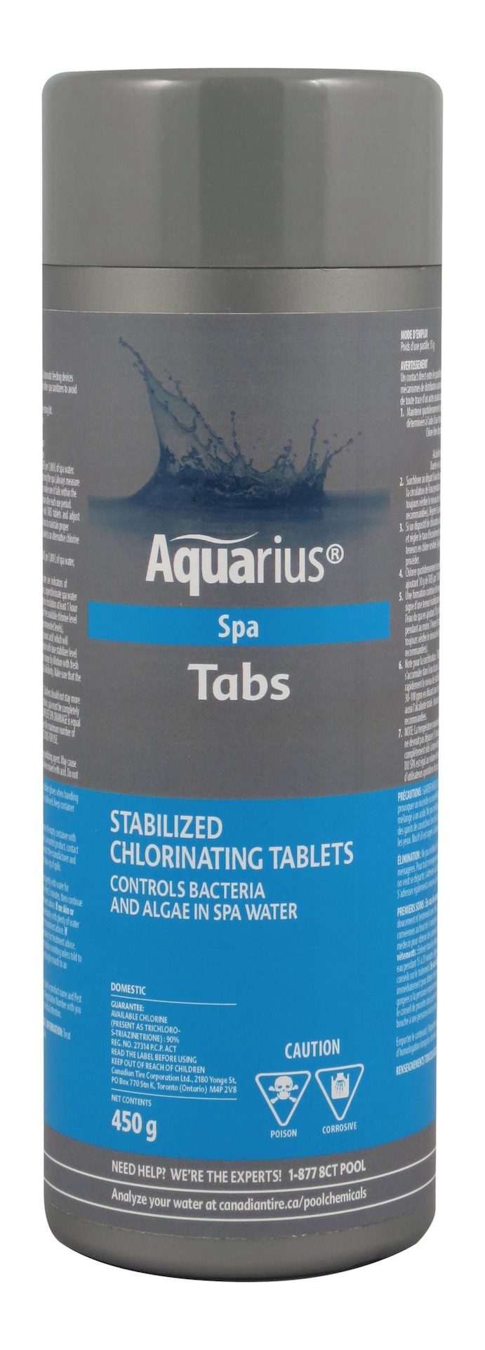 Aquarius Tabs Stabilized Chlorinating Tablets for Spa, 450-g | Canadian ...