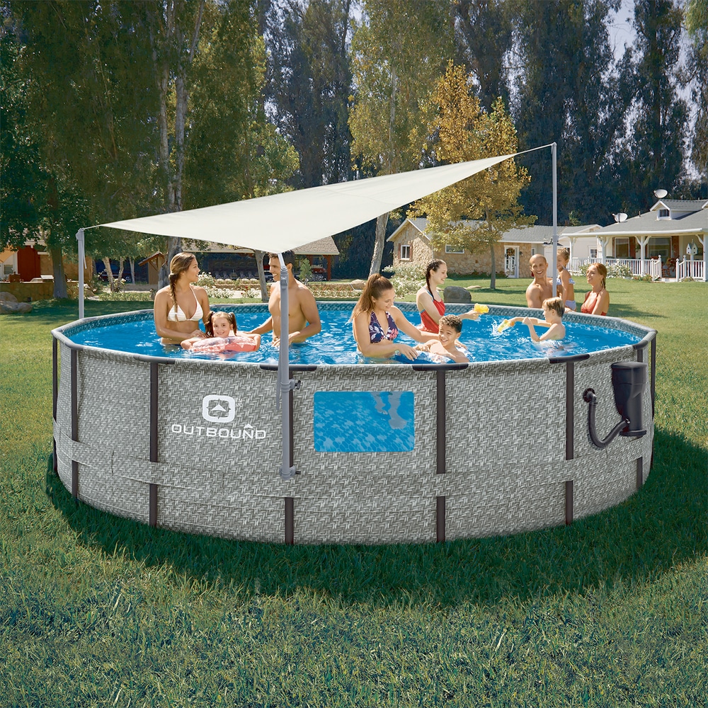 Swimways Pool Canopy for 14 to 16-ft Pools | Canadian Tire