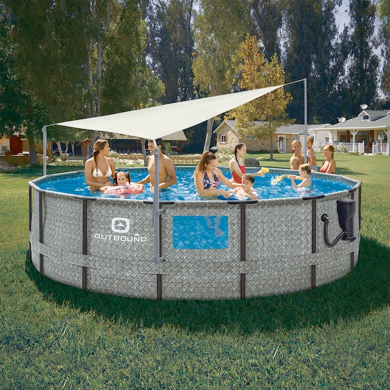 Swimways Pool Canopy for 14 to 16-ft Pools | Canadian Tire