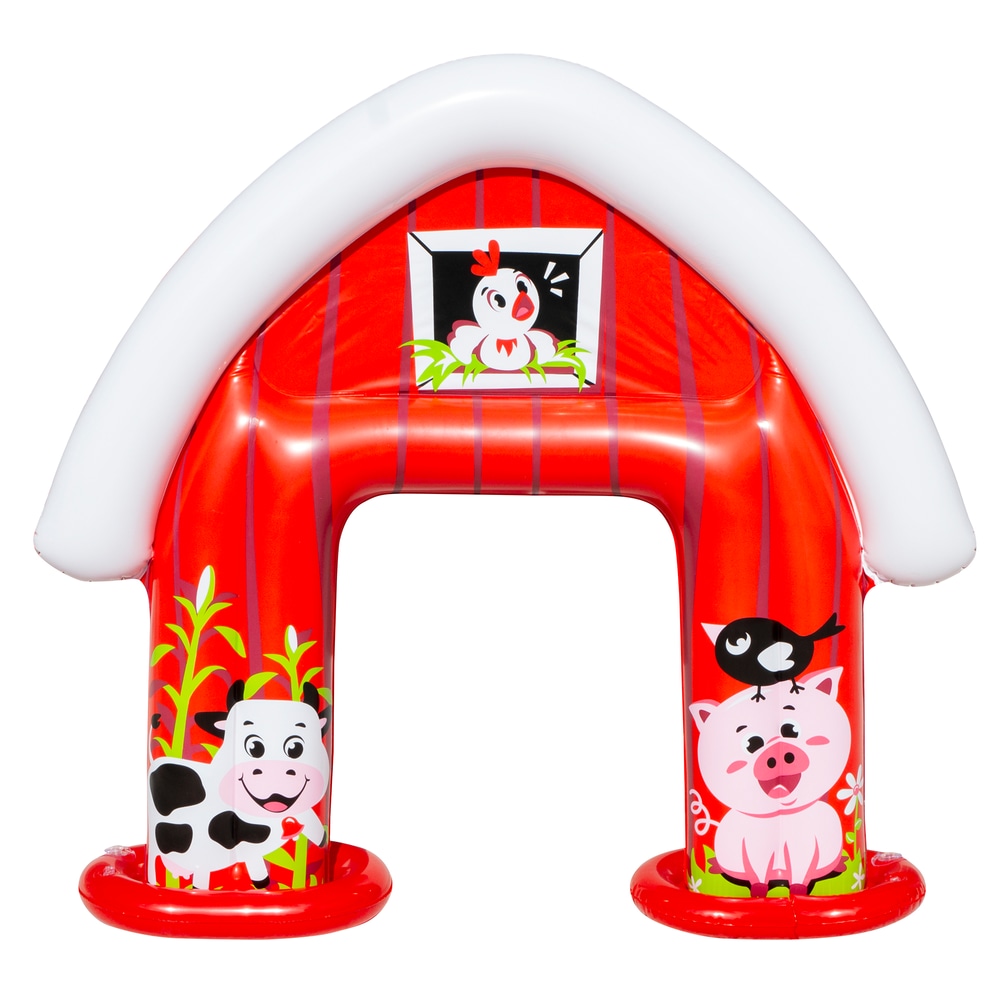 Banzai Jr Kids' Farmyard Fun Splash Sprinkler Park Set | Canadian Tire