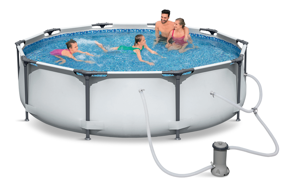 Piscine à armature ronde à armature en acier Hydro-forceMC Pro Max, 10 ...