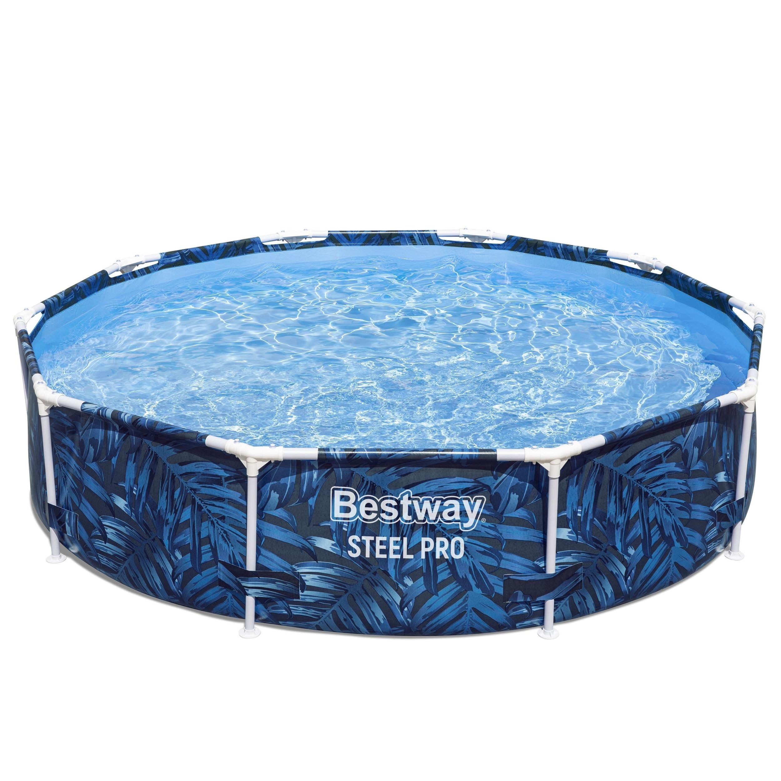 Bestway Printed Round Steel Frame Pool, 10-ft x 26-in | Canadian Tire