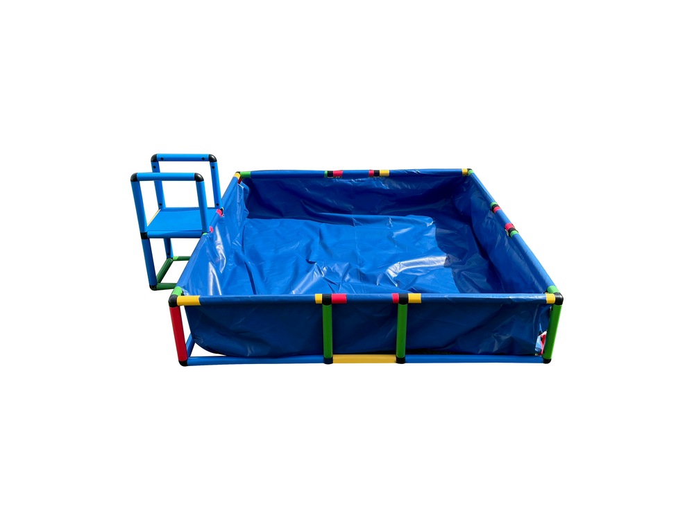 Funphix Build 'n' Splash Buildable Outdoor Swimming Pool, Doubles as a ...