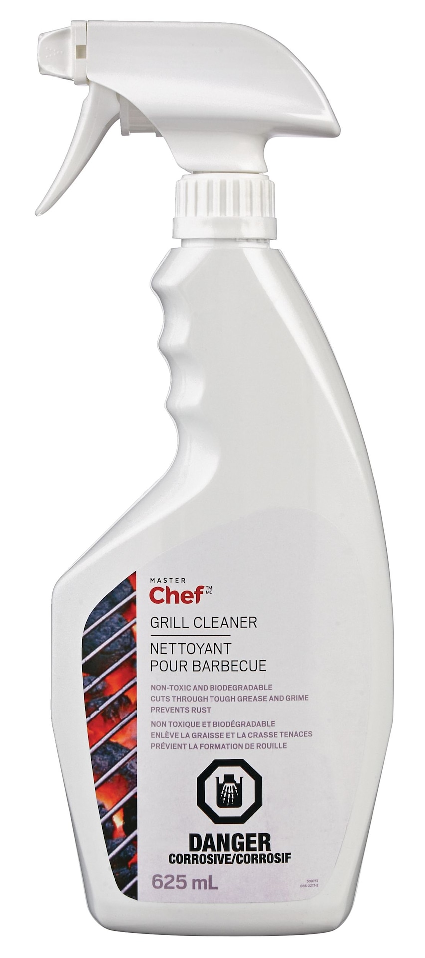 Master Chef Natural Outdoor BBQ Grill & Grate Cleaner w/ Bio-Degradable ...